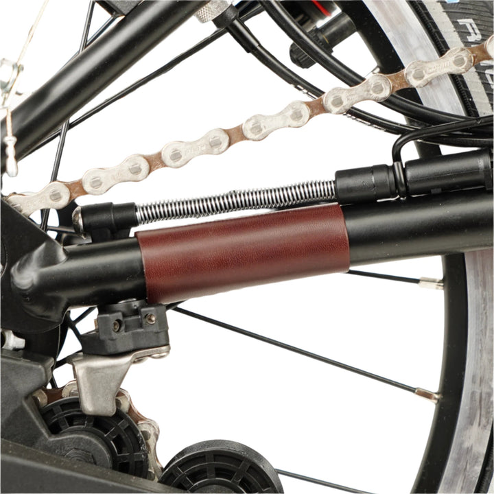 Souma Leather - Handmade Brompton Bicycle Accessory. Made to Last.