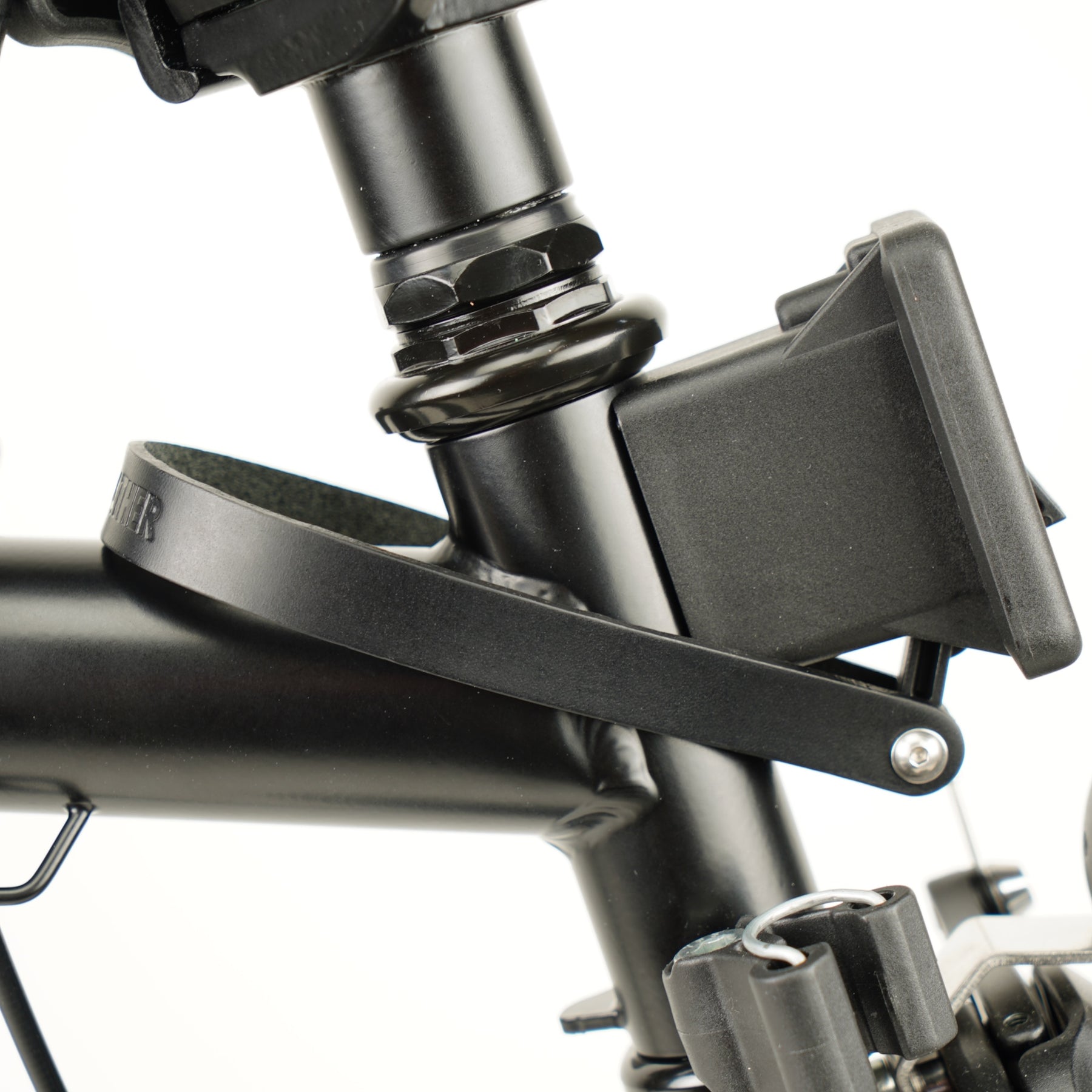 Leather Front Carrier Strap for Brompton Bicycle | Brompton Accessories ...