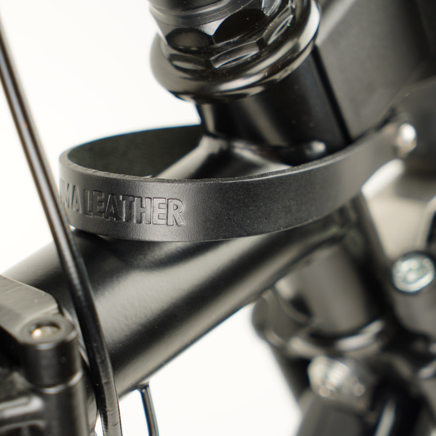 Leather Front Carrier Strap for Brompton Bicycle | Brompton Accessories ...