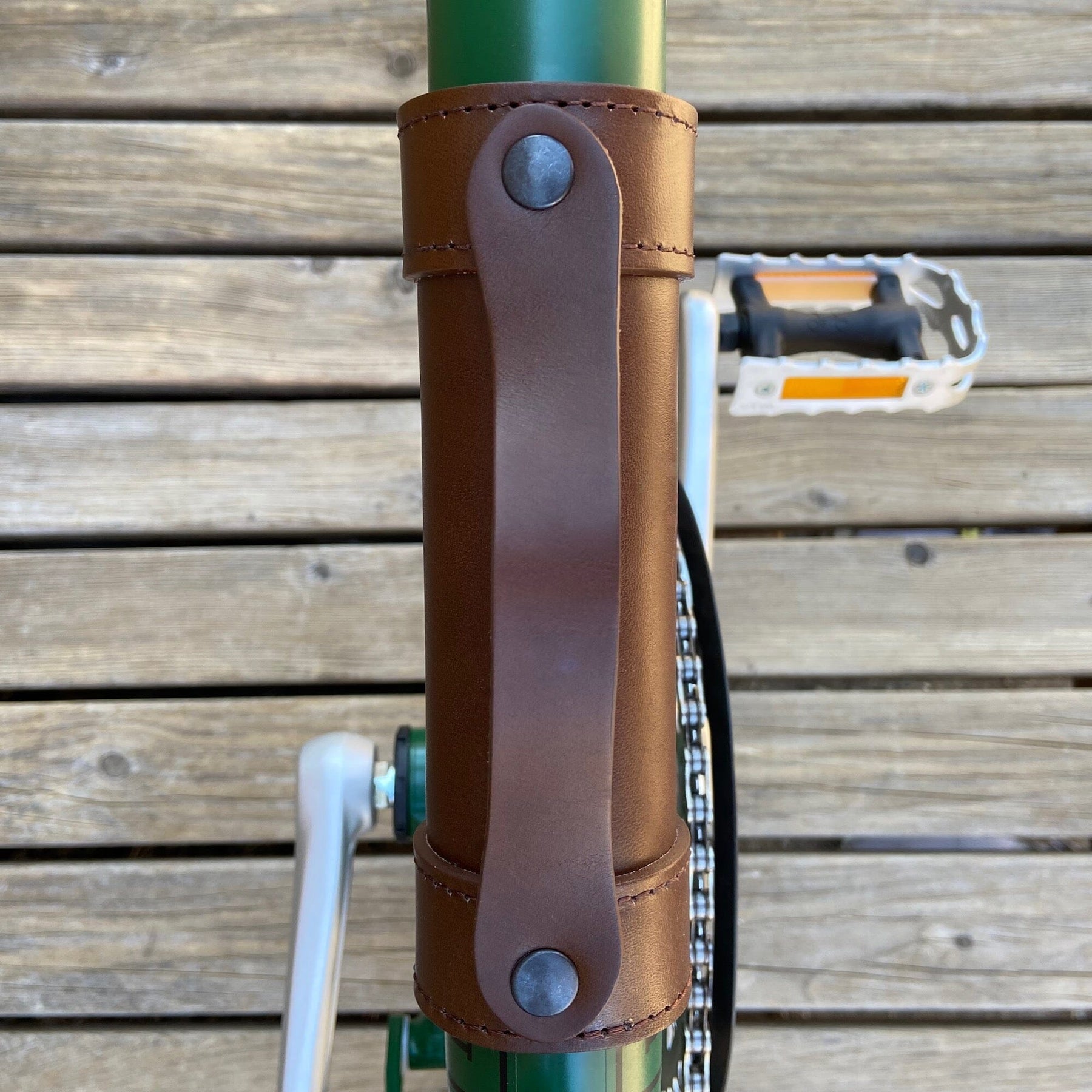 Brompton Carry Handle - Make Carrying Your Bike a Breeze – Souma Leather