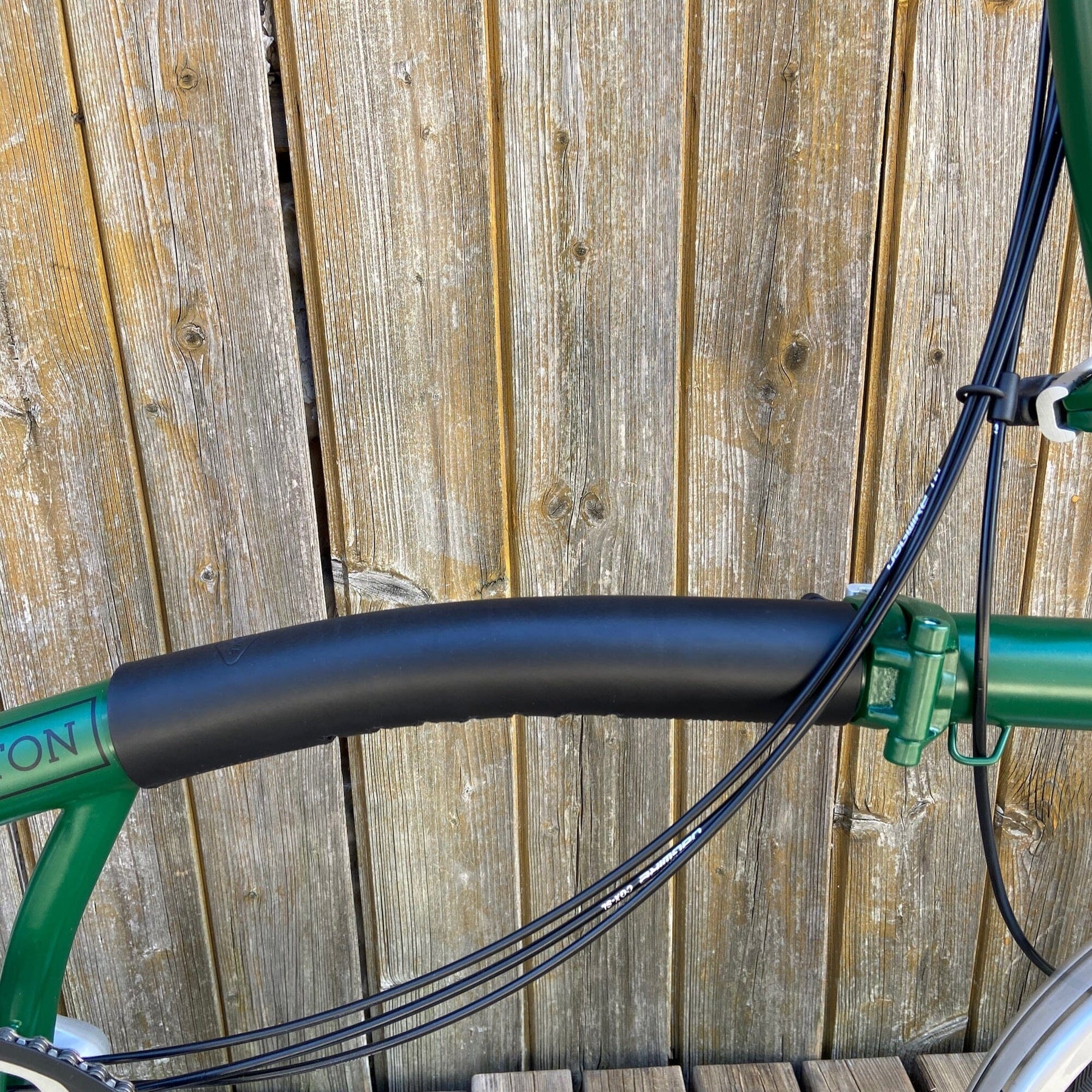 Brompton Long Frame Protector | Premium Leather Brompton Accessories ...